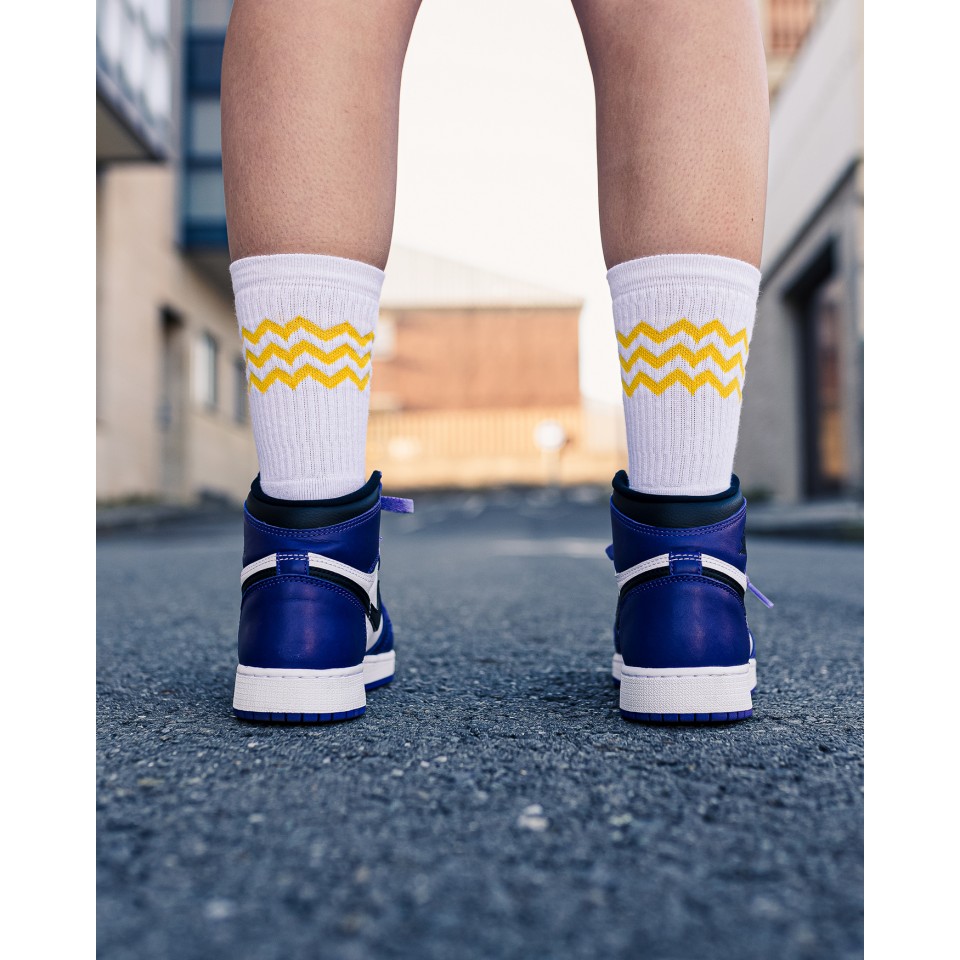 Calcetines Personalizados Rompetiño Jump: Comodidad y Estilo en Blanco ...